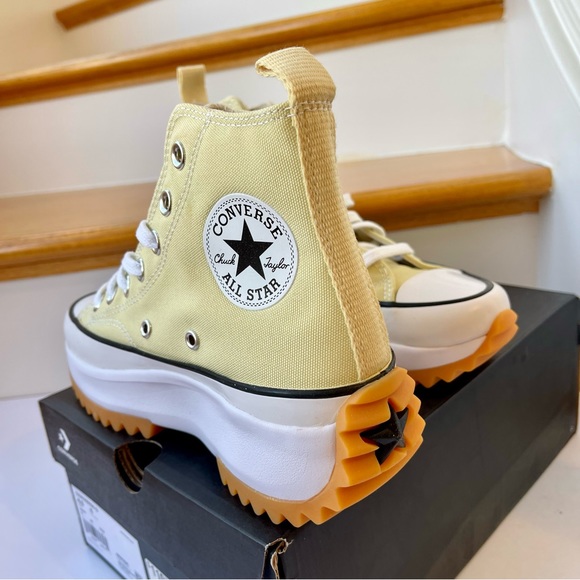 Converse | Shoes | Nwt Converse Run Star Hike Platform Lemon Drop High ...